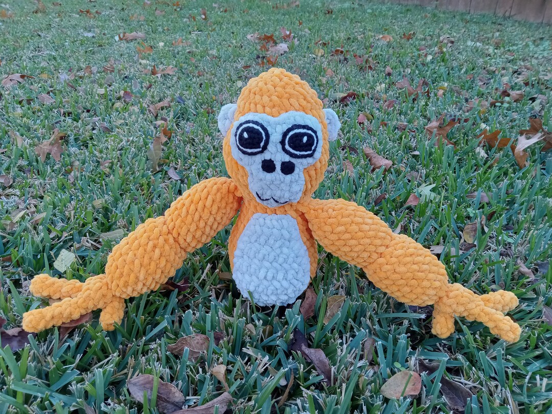 Crocheted Gorilla Tag - Etsy