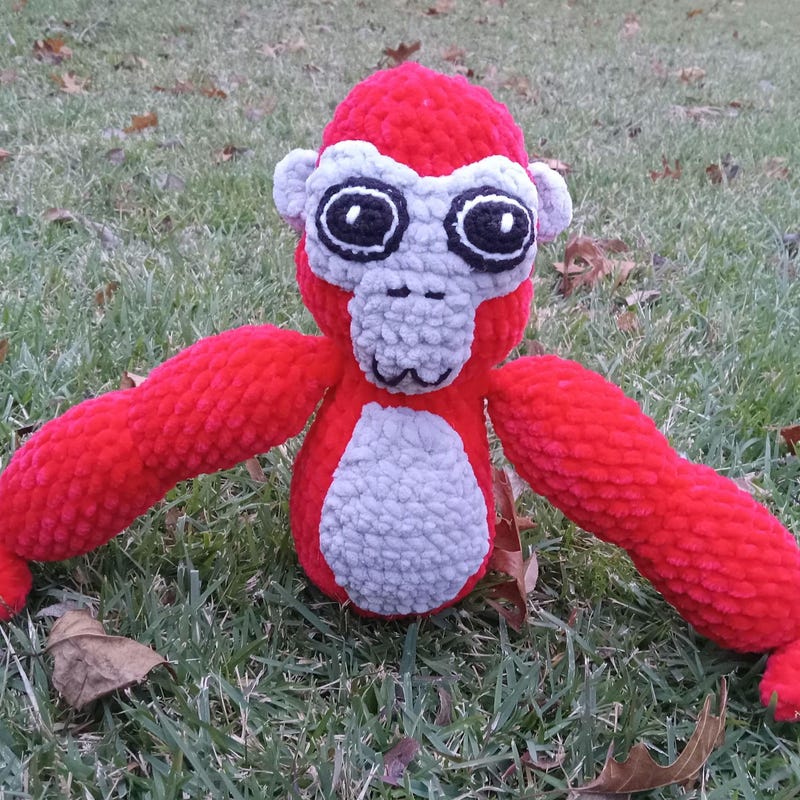 Makeship Gorilla Tag Plush - Etsy