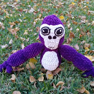 Crocheted Gorilla Tag - Etsy