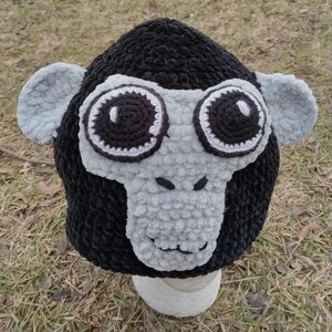 Crocheted Hat, Gorilla Tag Hat - Etsy