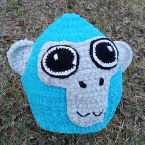 Crocheted Hat, Gorilla Tag Hat - Etsy