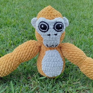 Crocheted Gorilla Tag - Etsy