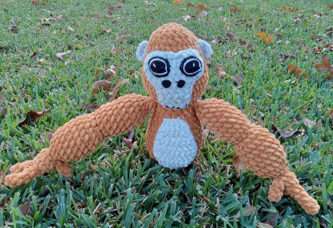 Crocheted Gorilla Tag - Etsy