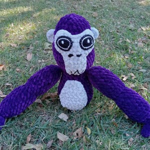 Crocheted Gorilla Tag - Etsy