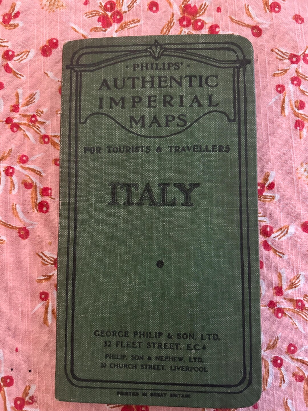 Vintage Philips Authentic Imperial Maps Italy - Etsy