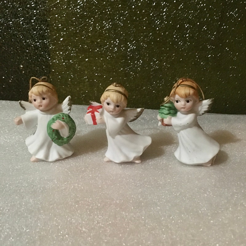 Christmas Angel Figurines - Etsy