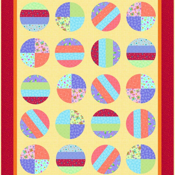 Round Quilt - Etsy