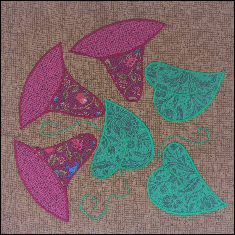 Good Morning Glory Applique Quilt Block Pattern- INSTANT DOWNLOAD - Etsy