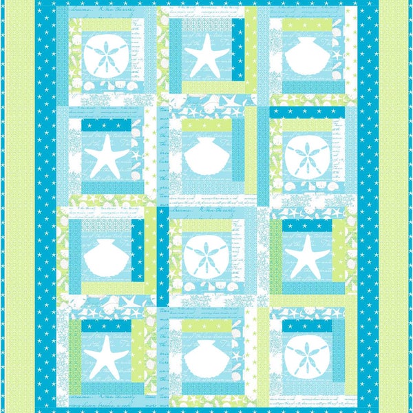 Beach Quilt Pattern - Etsy