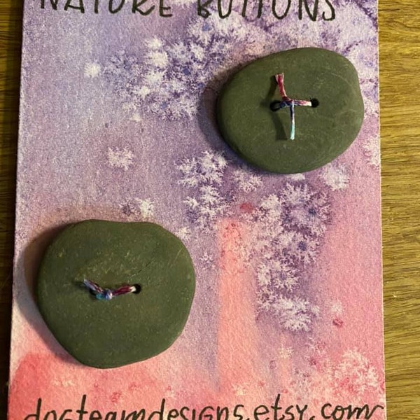 Stone Buttons - Etsy
