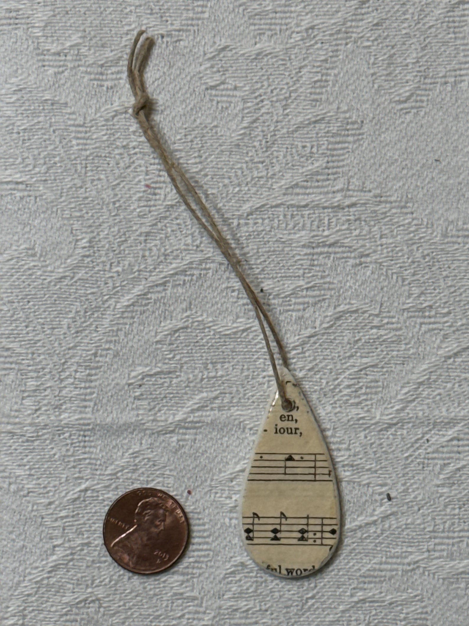 9 Musical Teardrop Shaped Tree Ornaments - Etsy