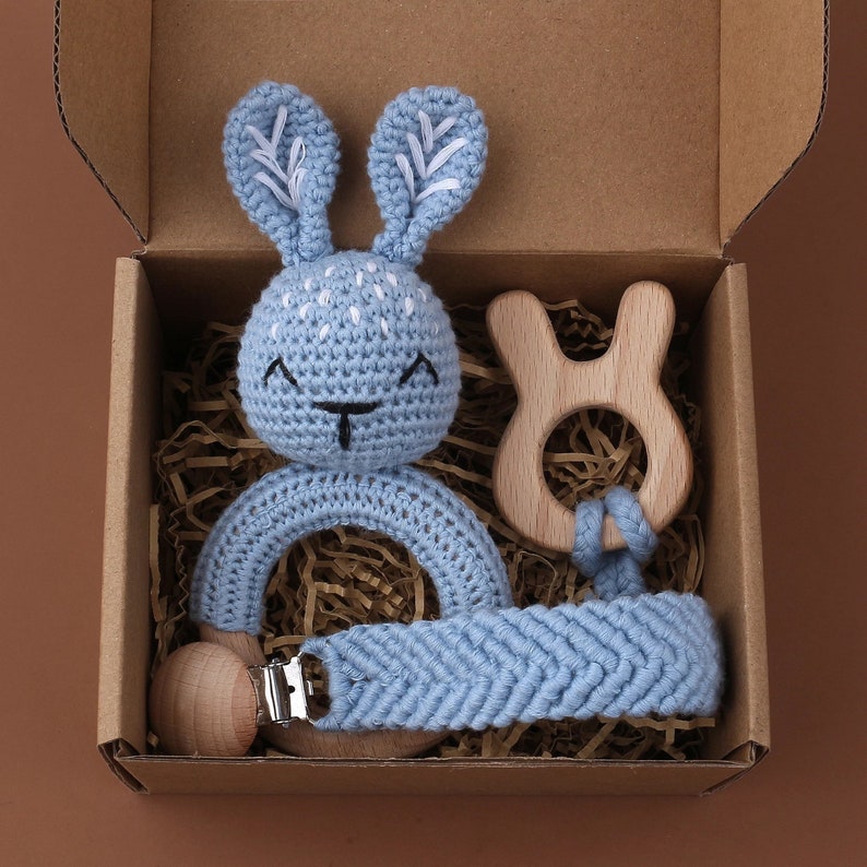 Easter Bunny Baby Gift Box New Mom Gift Box Eco Friendly - Etsy