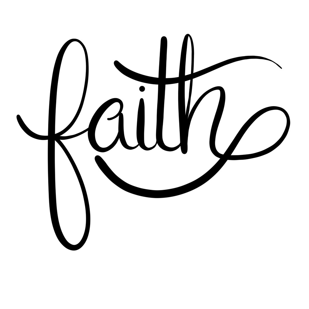 Faith Digital File PNG, JPG, SVG - Etsy