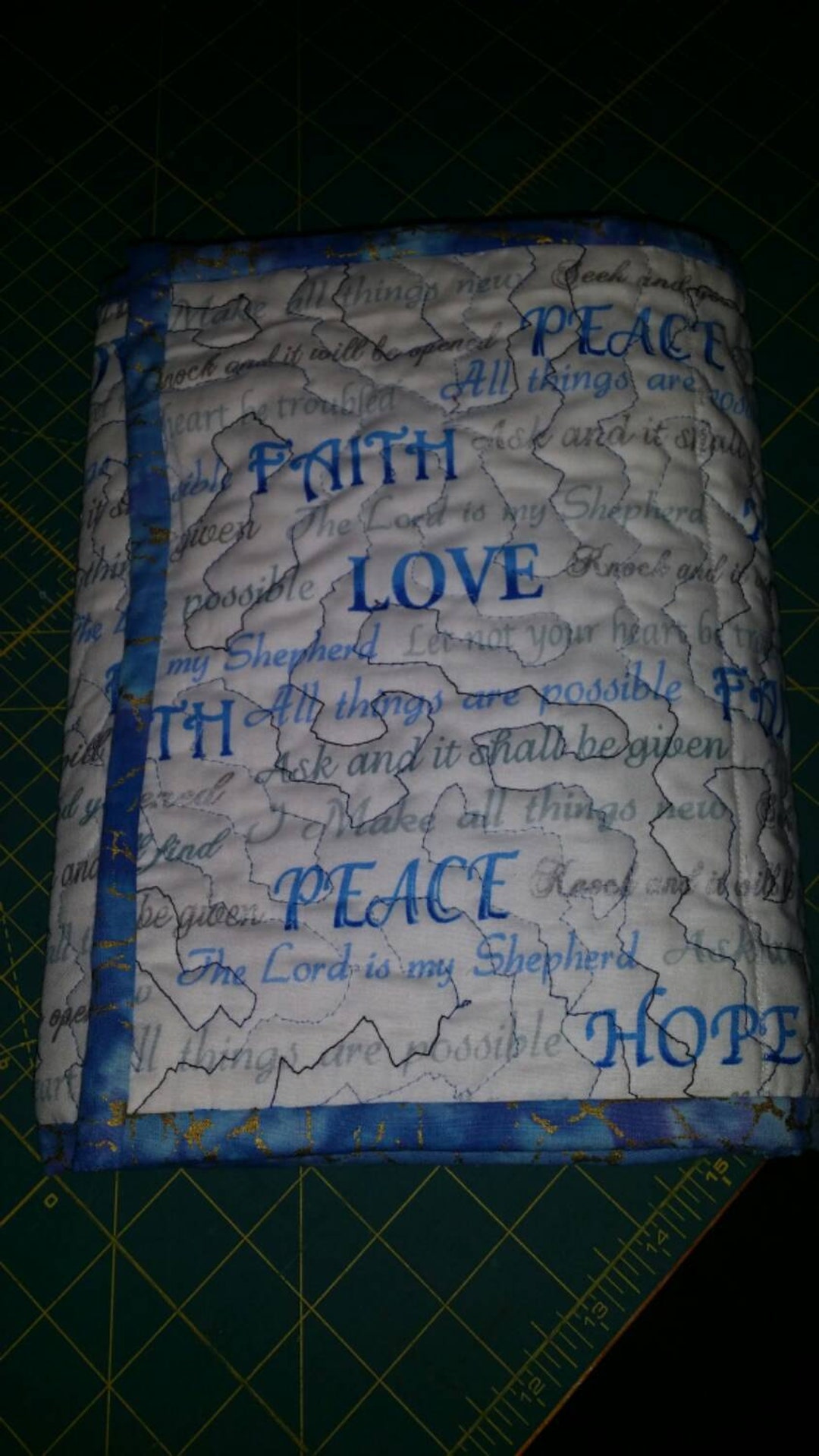 Faith, Hope and Love Trifold Bible Cover - Etsy