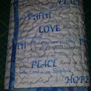Faith, Hope and Love Trifold Bible Cover - Etsy