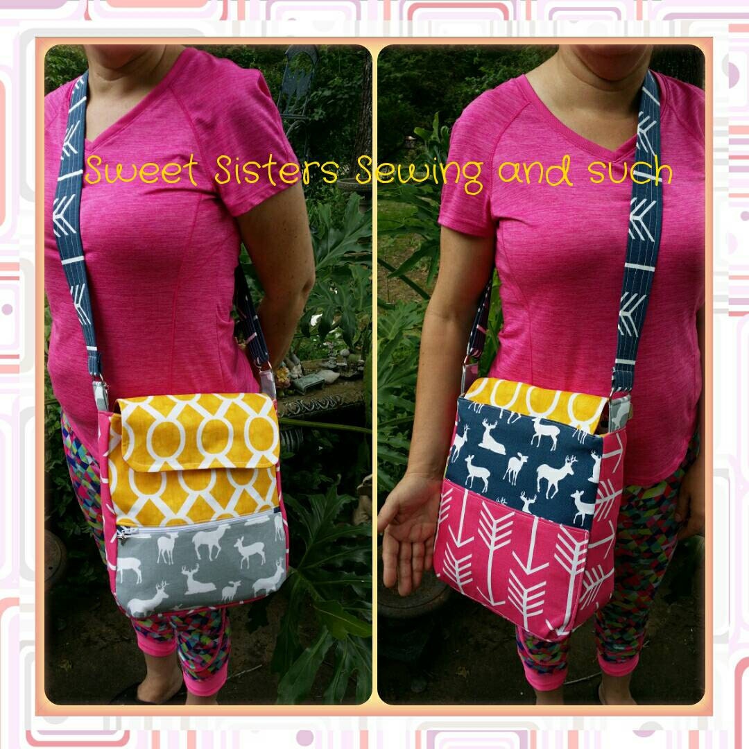 Messenger Bag Made by Your Choice of Fabrics - Etsy