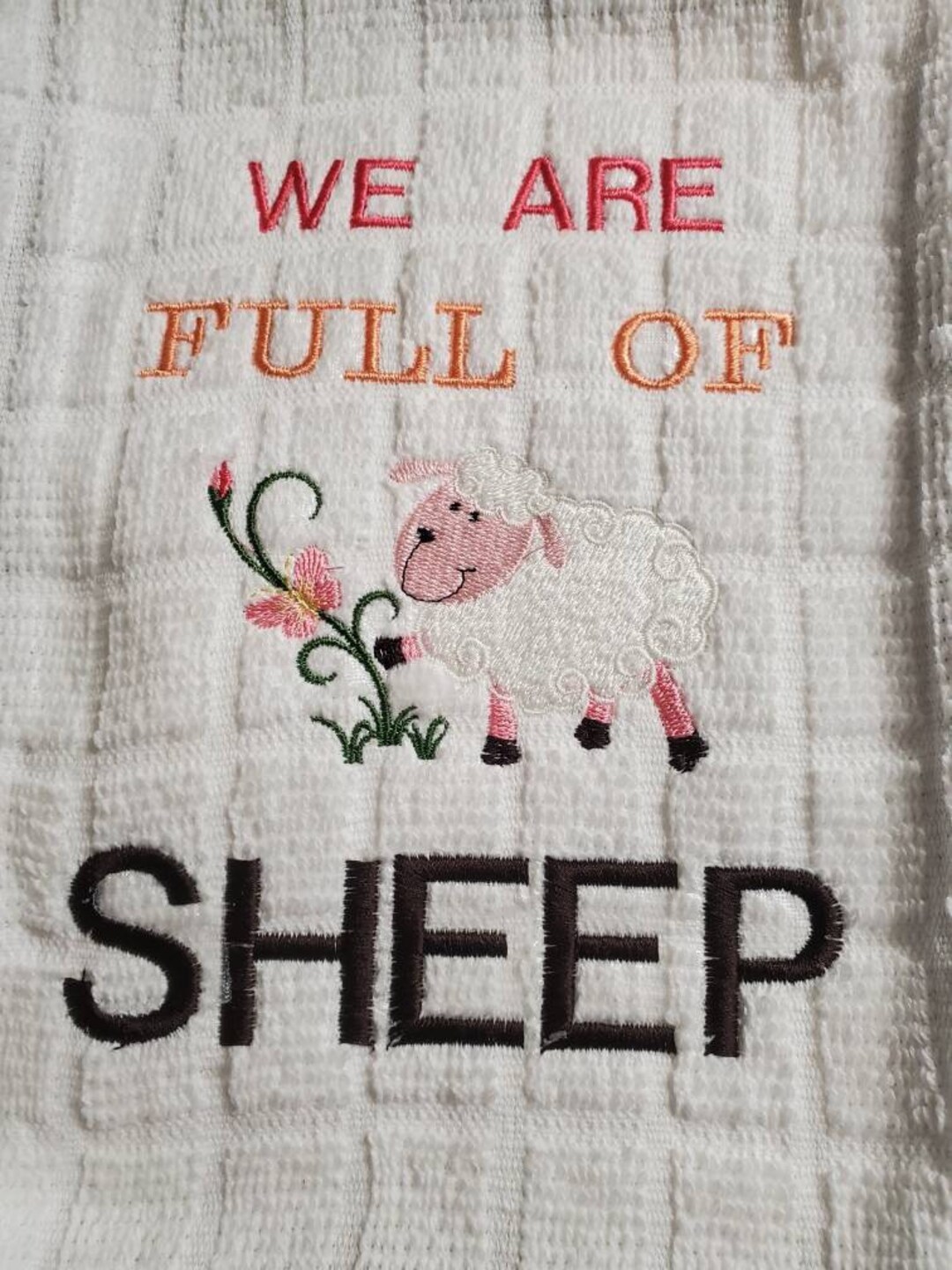 Sheep Towel - Etsy