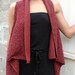 SALE Red Top Sleeveless Top Wool Top Womens Vest Ethnic Clothes ...