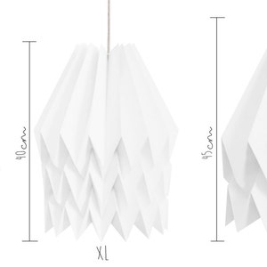 Hanging Paper Light Origami Light for living room or bedroom | Etsy