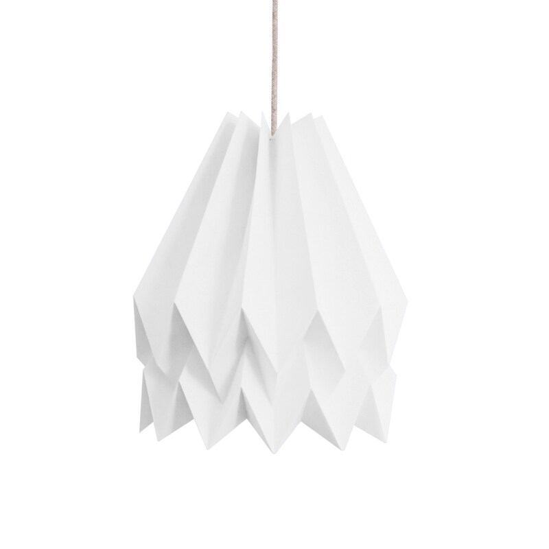 Paper Pendant Light - Etsy