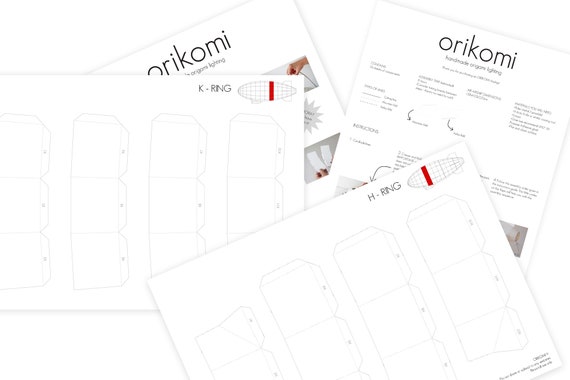 Collage Paper Lamp Papercraft Low poly 3D template PDF DIY Airship ...