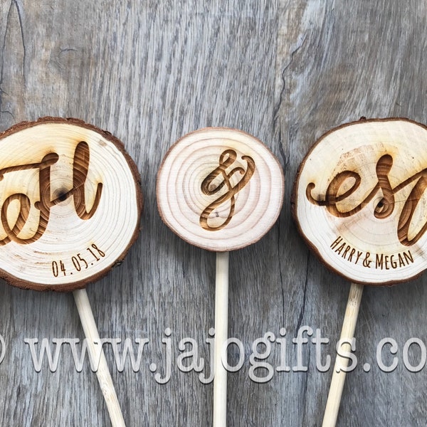 Log Slice Cake Stand - Etsy