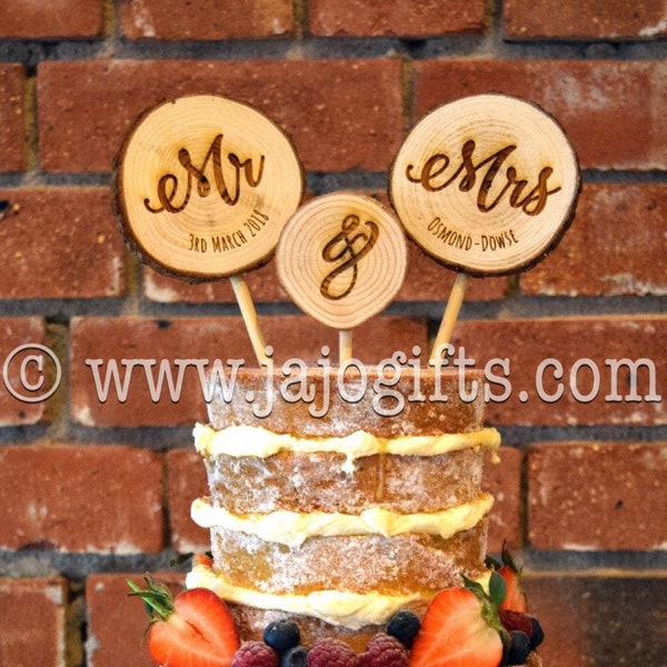 Log Cake Stand - Etsy