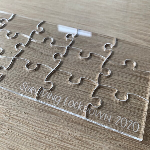 Clear Jigsaw Puzzles - Etsy