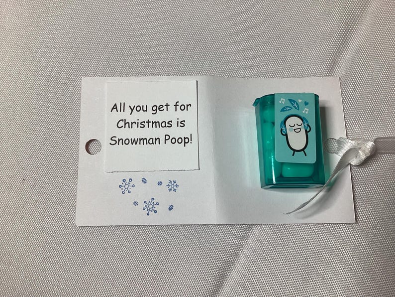 Snowman Poop - Etsy