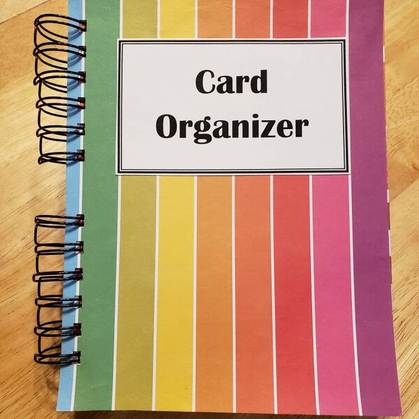 Card Organizer - Etsy
