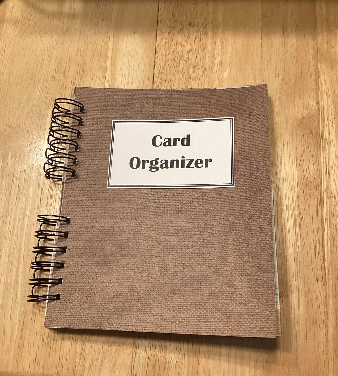 Large Greeting Card Organizer - Etsy