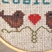 Cubicle Sweet Cubicle Cross Stitch Wall Hanging, Finished Embroidery ...
