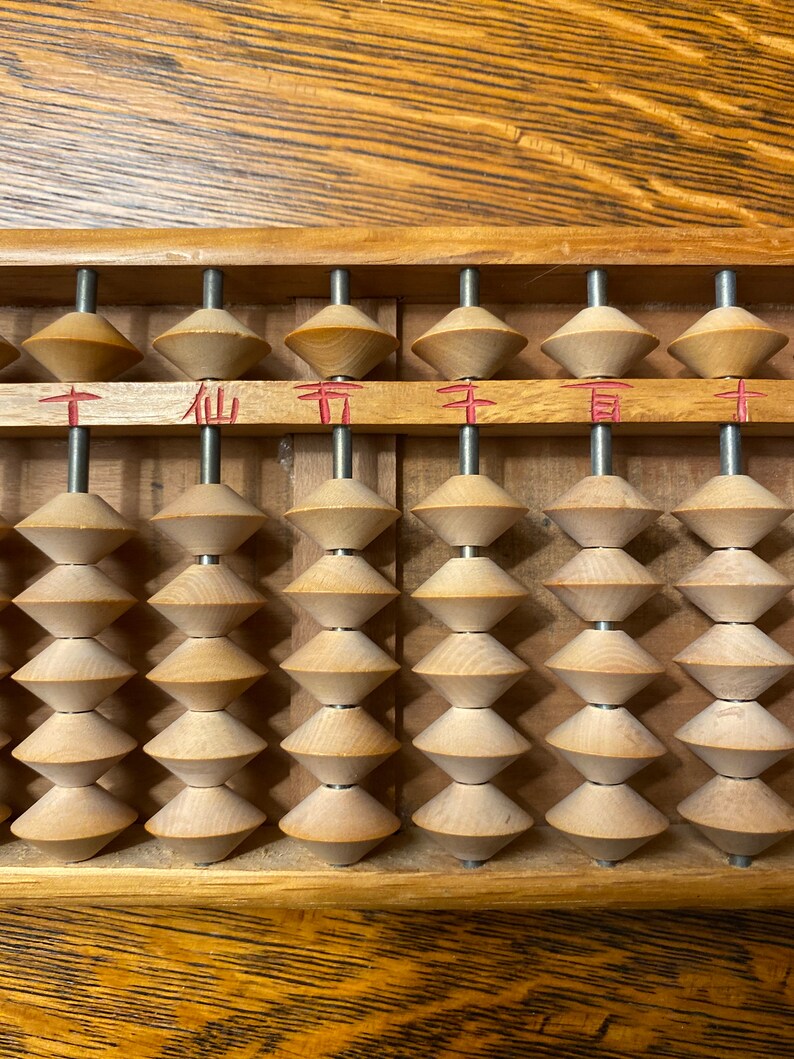 Vintage Japanese Abacus - Etsy