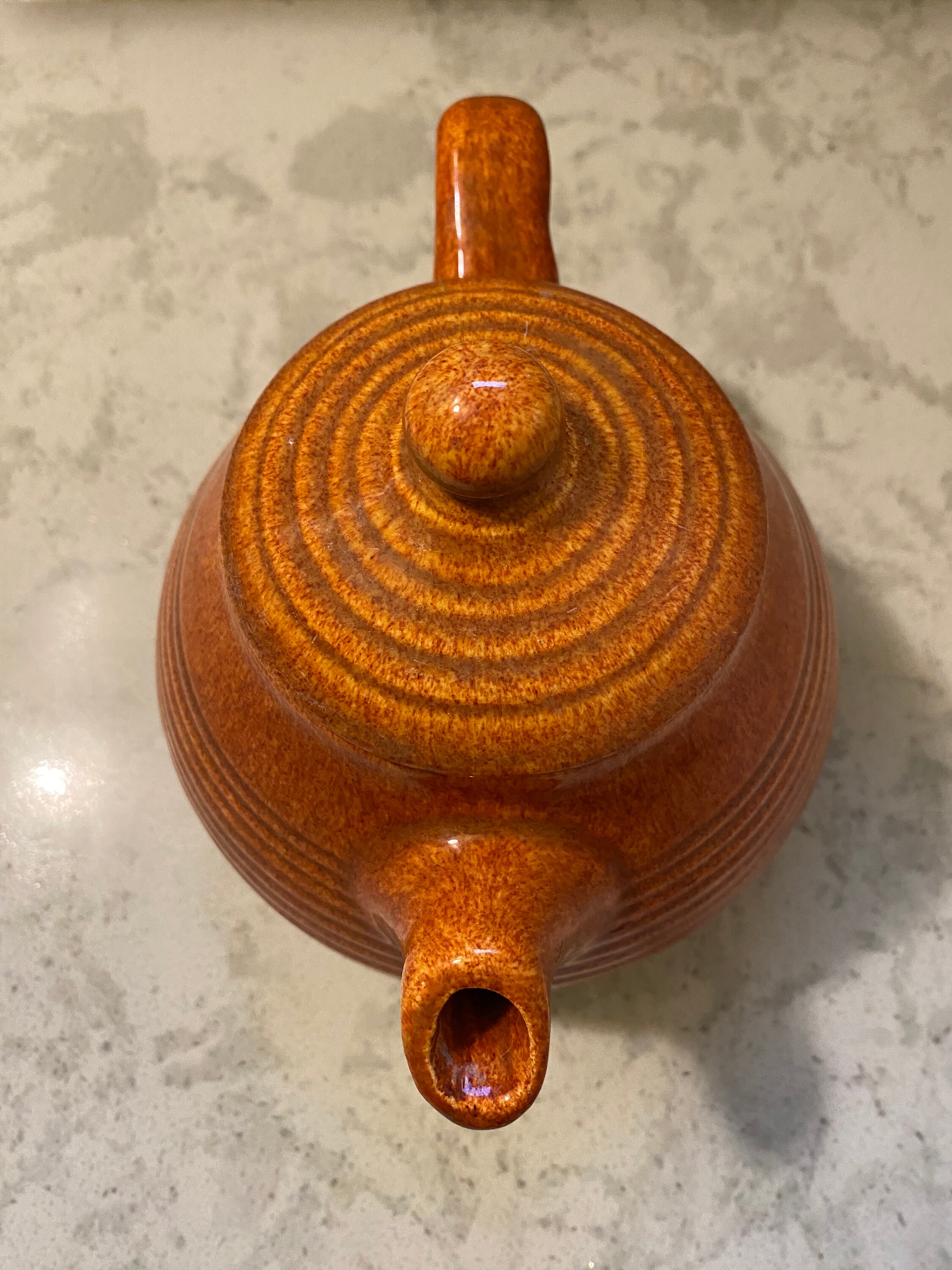 Vintage Bauer Snub Nose Teapot - Etsy