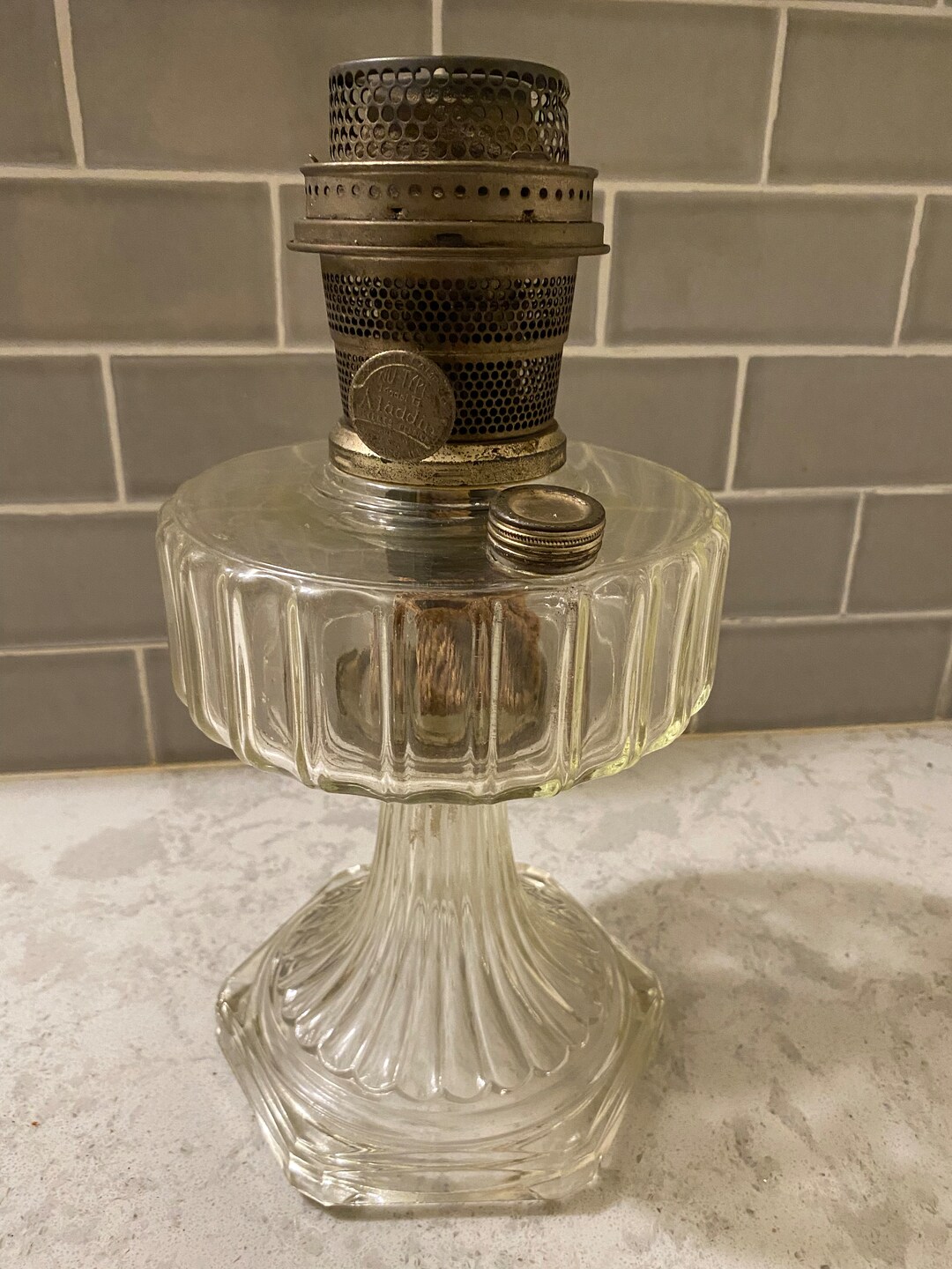 1930’s Aladdin Corinthian Oil Lamp - Etsy