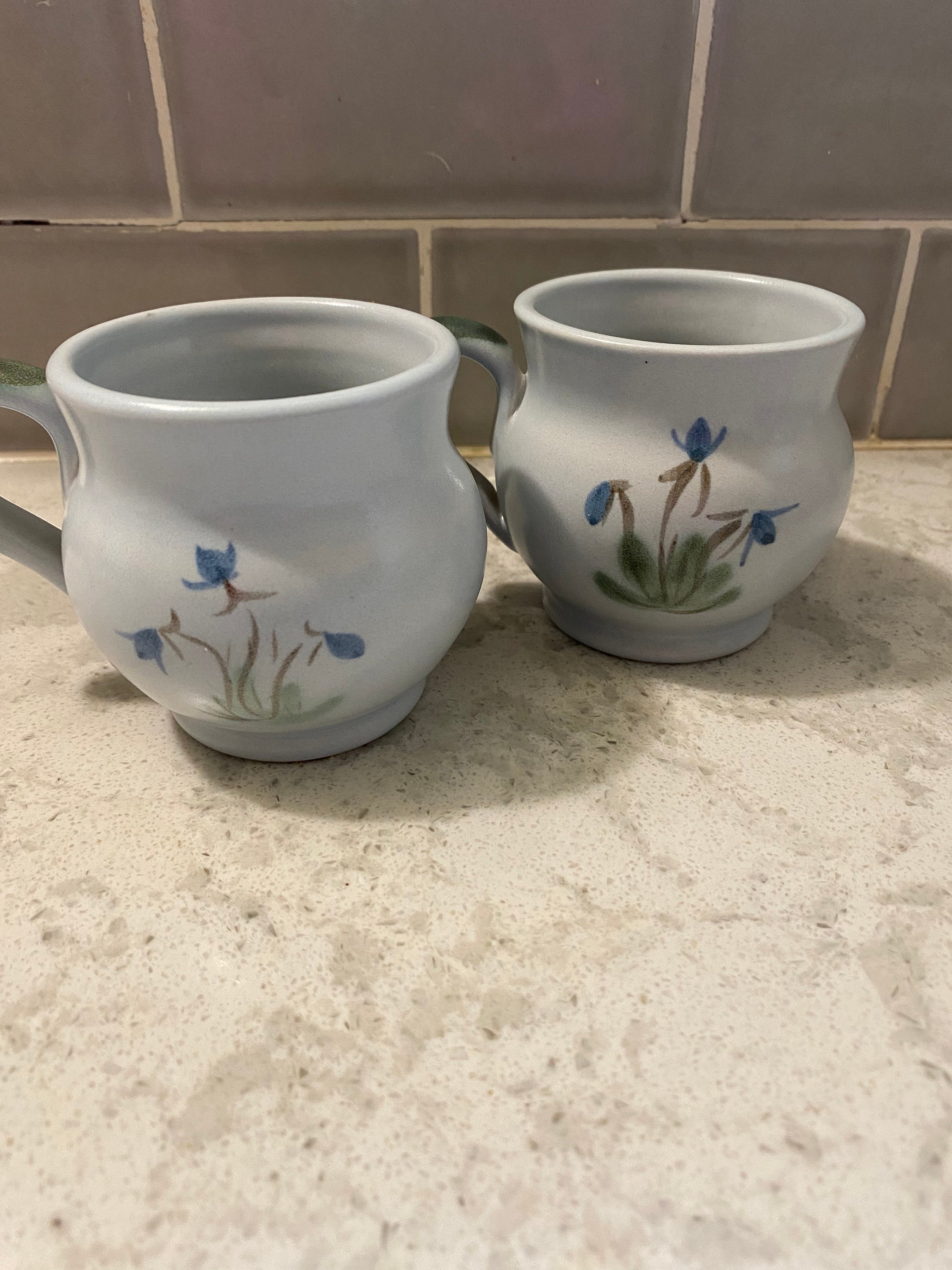 Buchan Thistle Ware Cups and Saucers - Etsy