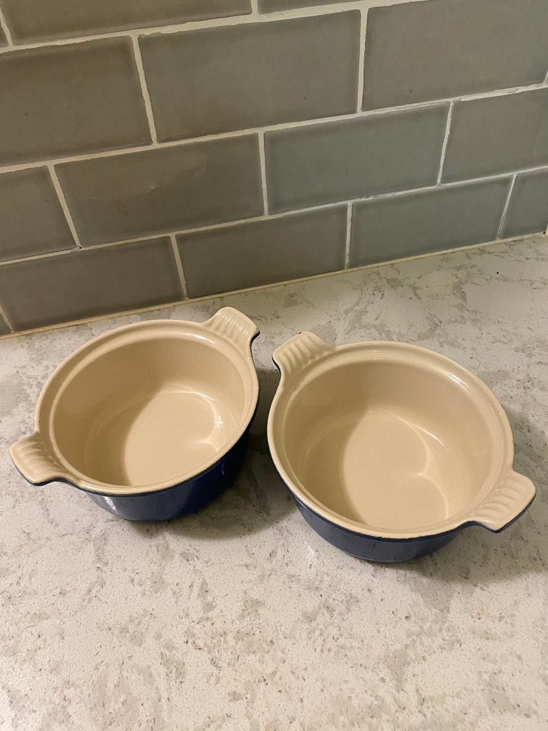 Le Creuset Cast Iron Mini Cocotte Pan - Etsy