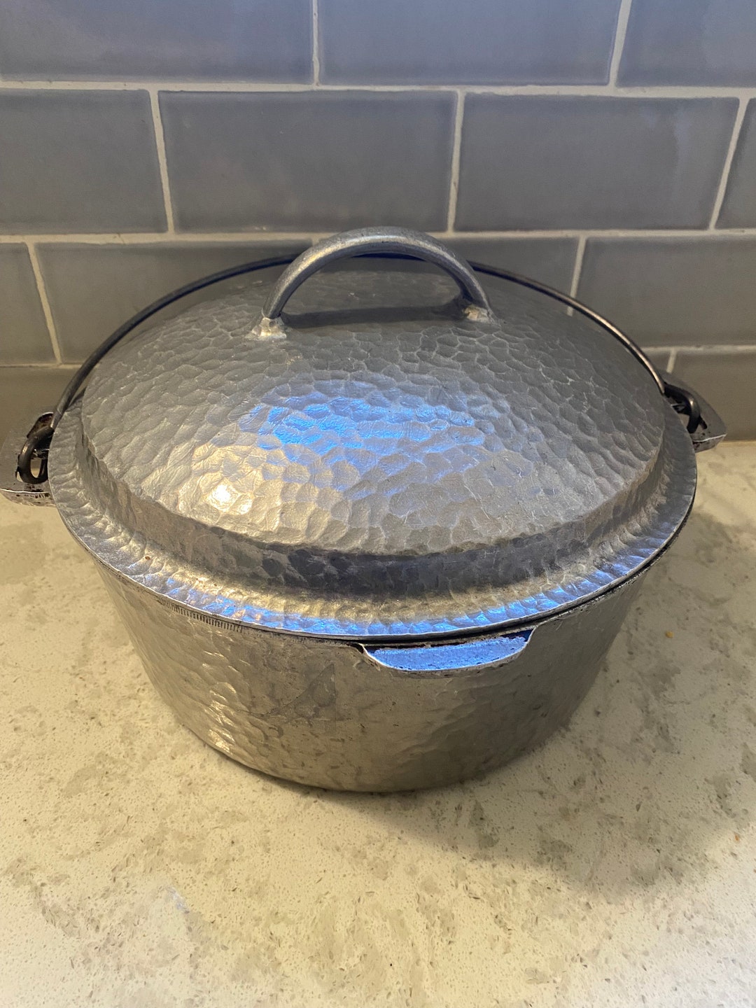 Vintage Wagner Ware Drip Drop Aluminum Pot - Etsy