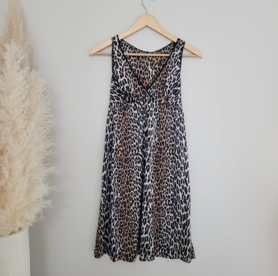 Iconic Vanity Fair Leopard Print Nightie - Etsy