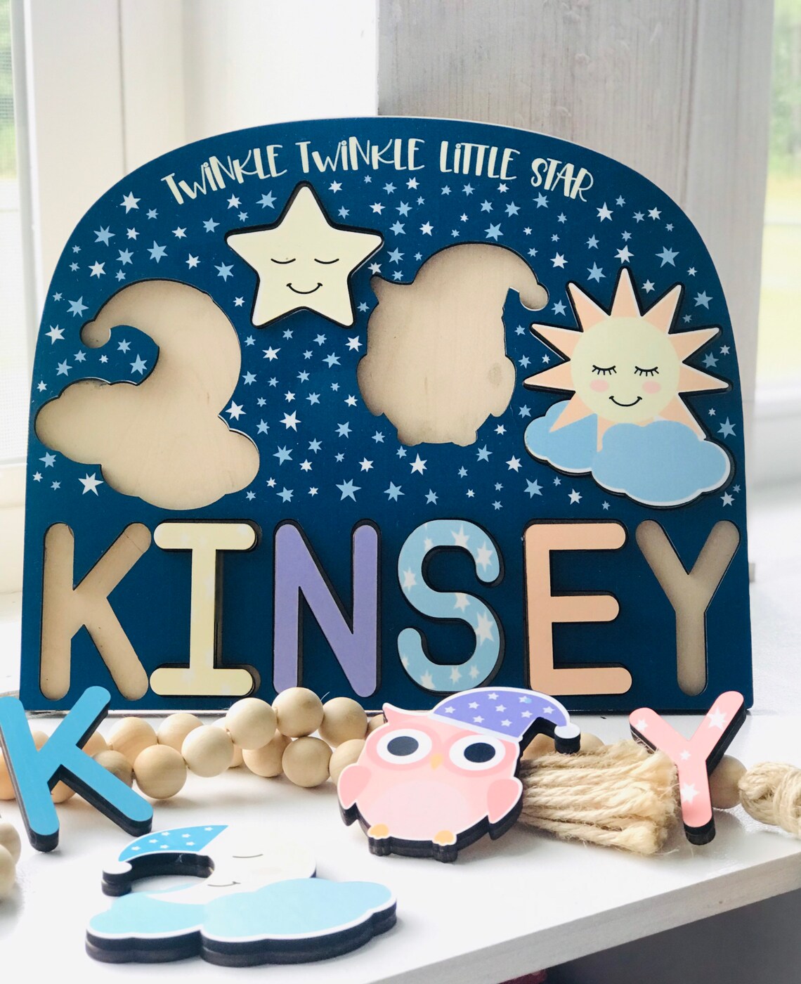 Twinkle Twinkle Little Star Name Puzzle for Kids. Perfect for - Etsy