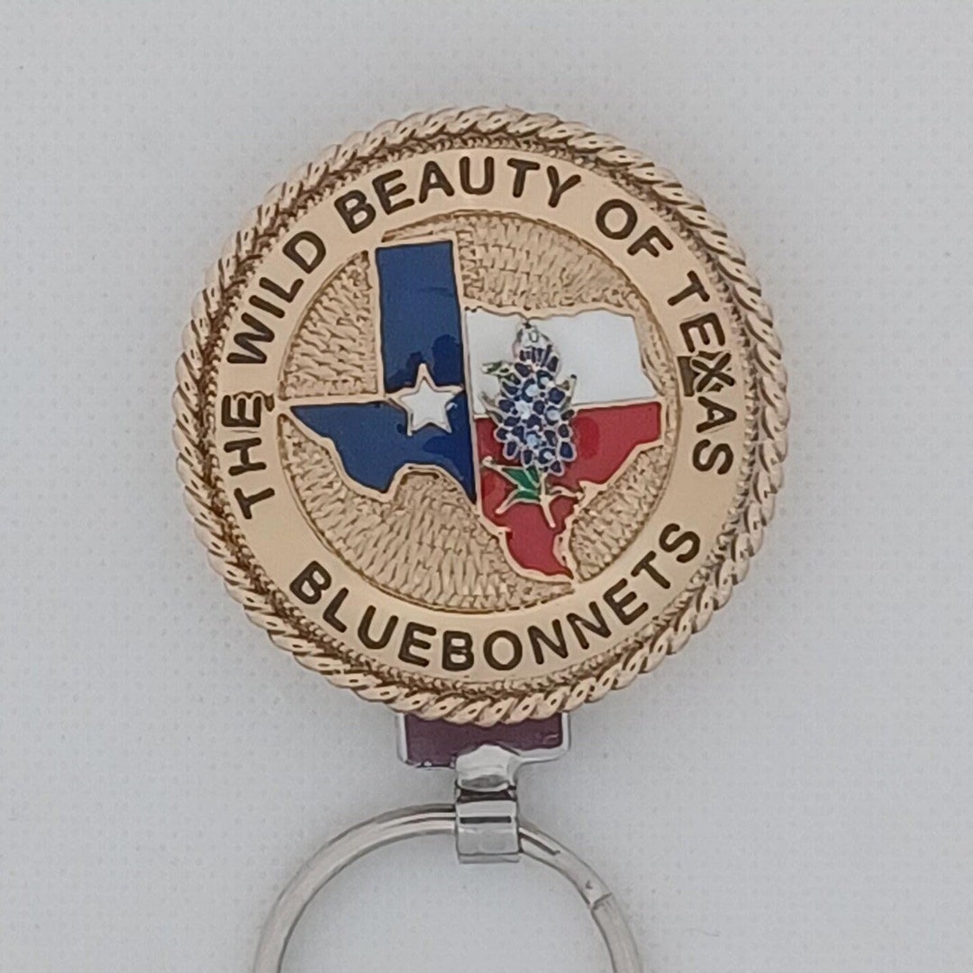 Handcrafted State Flower of Texas Key Chain With Bluebonnets - Etsy