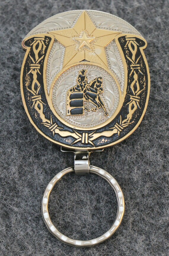 Handcrafted Western style Key Chain | Etsy