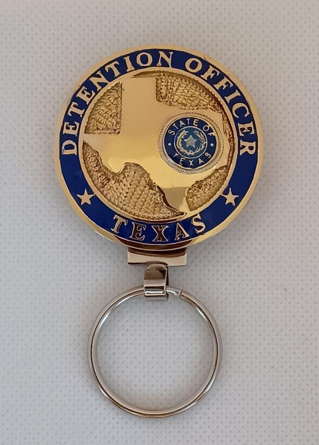 Handcrafted Key Chain Detention Officer - Etsy