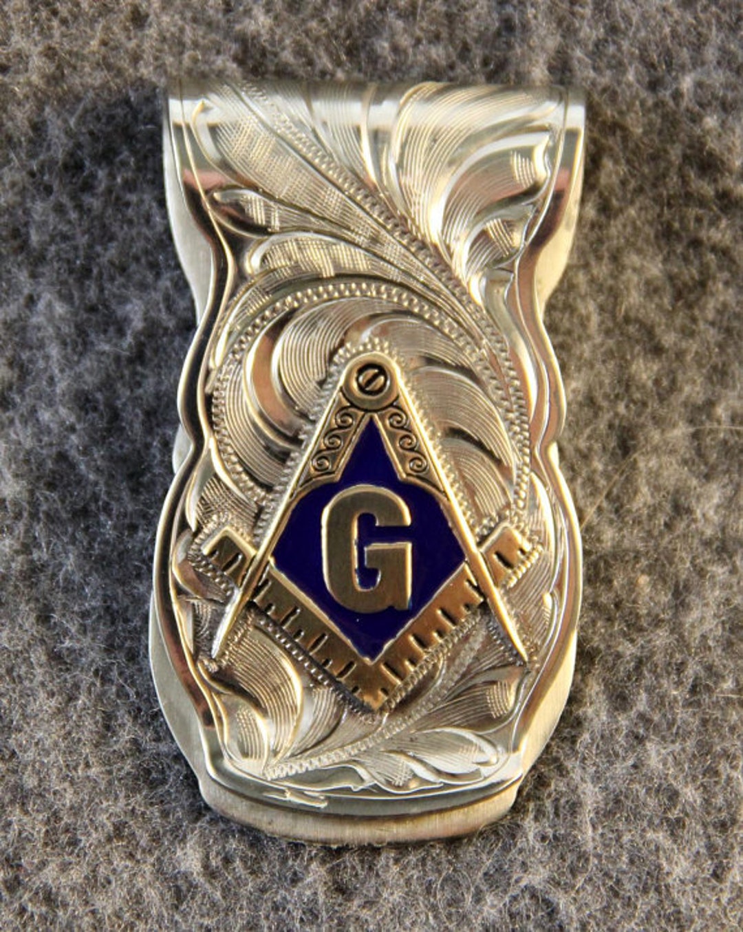 Money Clip With Master Mason Emblem - Etsy