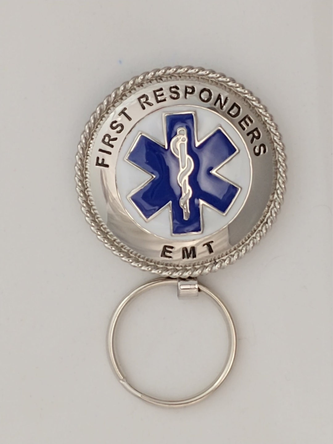 Handcrafted Key Chain for Our First Responders - Etsy