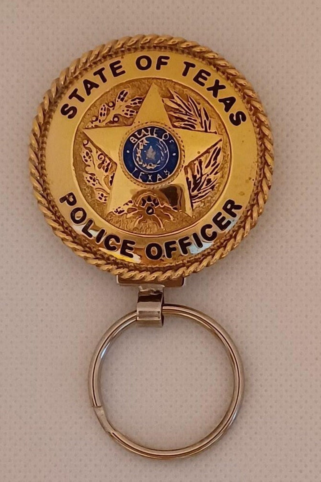 Police Officer Keychain - Etsy