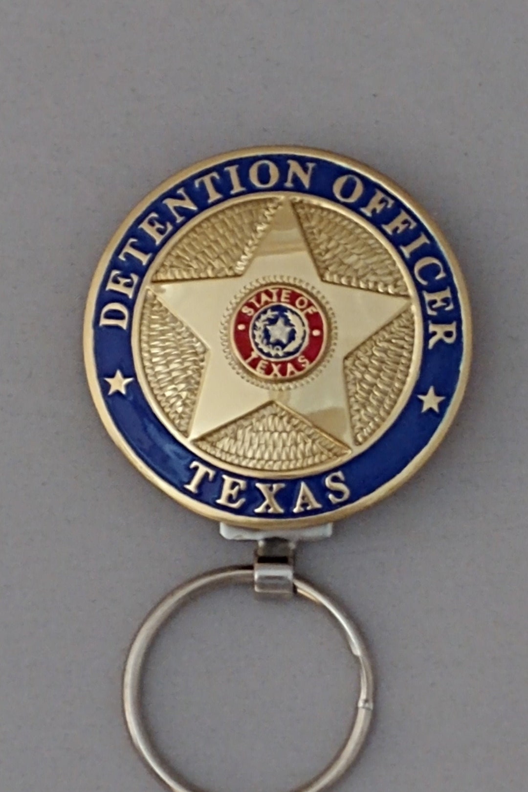Handcrafted Key Chain Detention Officer - Etsy