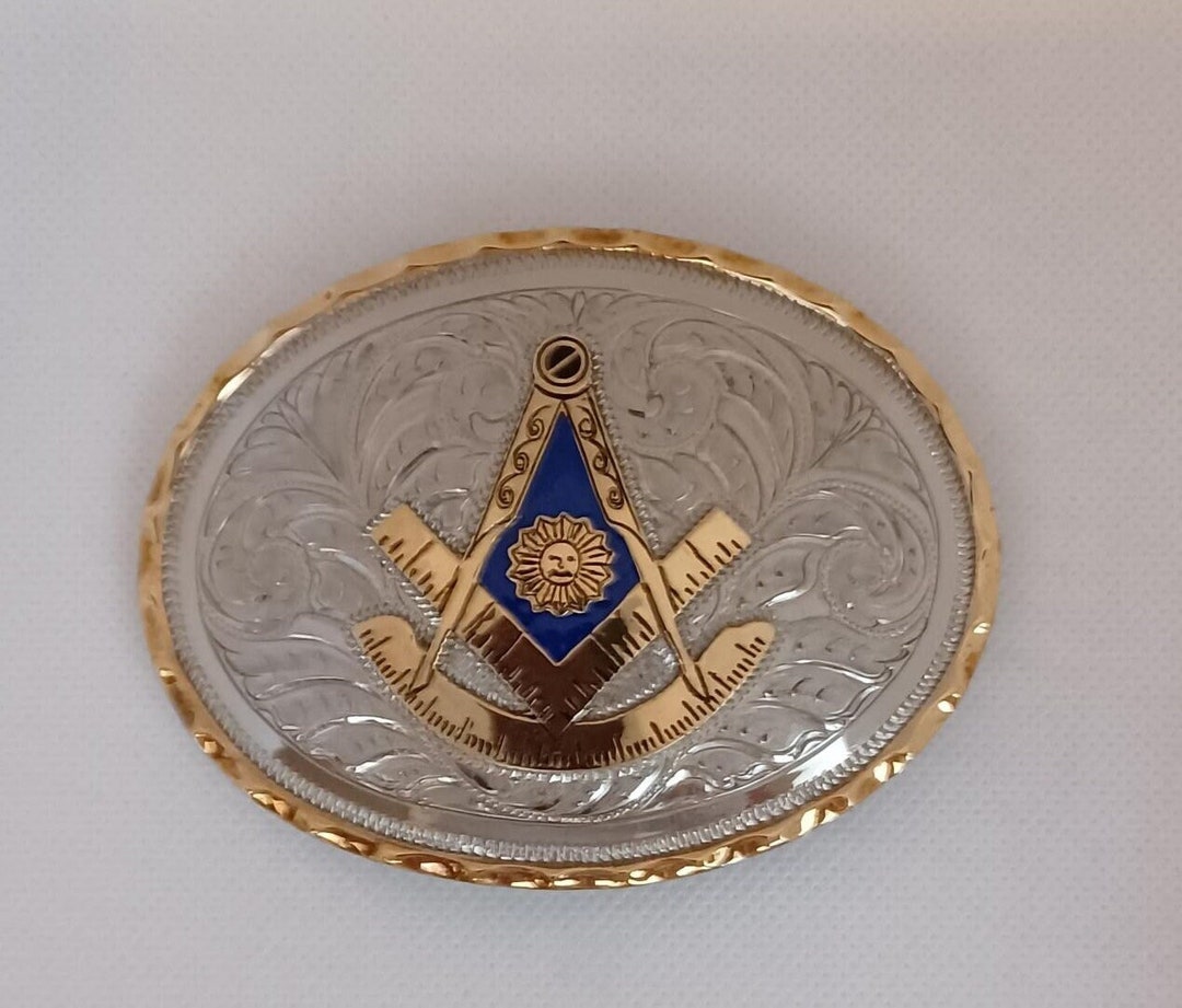 Past Master Emblem on Trophy Buckle - Etsy