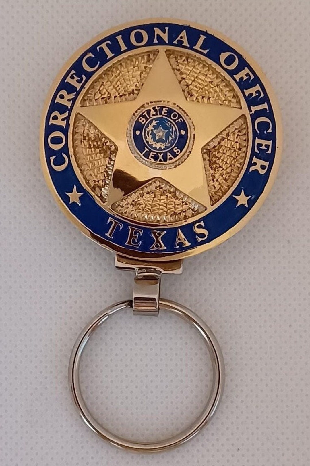 Handcrafted Key Chain Correctional Officer - Etsy