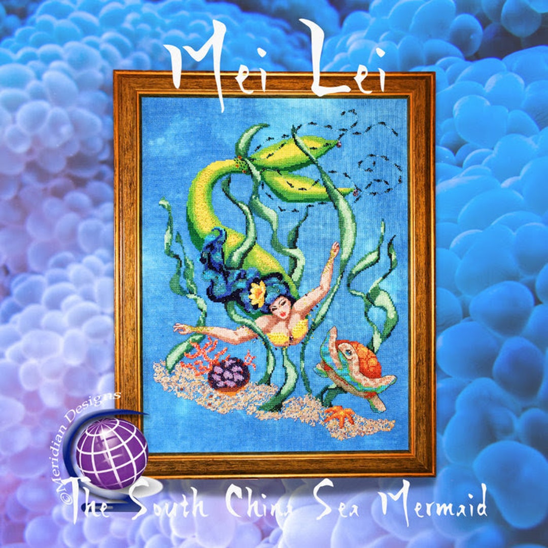 Mei Li - the South China Sea Mermaid by Meridian Designs - Etsy UK